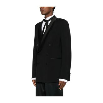 Dries Van Noten Herren, Jacken, Schwarzk, MGr&ouml;&szlig;e