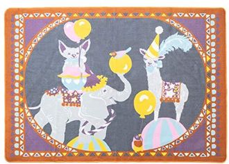 Vallila Hulahula Teppich 133x190 cm Multi, Mehrfarbig, 133x190