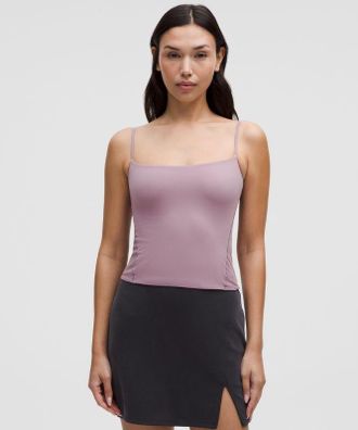 lululemon D&eacute;bardeur Wundermost &agrave; fines bretelles ajustables en Ultra-Soft pour Femmes - Violet - Taille XL