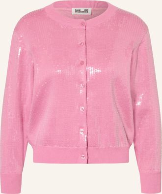 Baum Und Pferdgarten Baum Und Pferdgarten Strickjacke Caylee Mit Pailletten rosa
