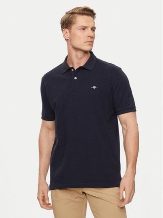 GANT Poloshirt Shield 2210 Dunkelblau Regular Fit