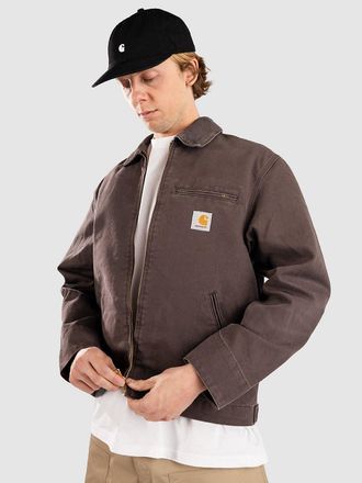 Carhartt Work in Progress Detroit Jacke shale stone canvas