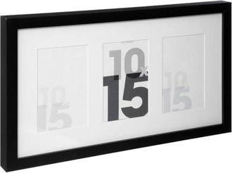 Atmosphera Atmosphera - Pêle - mêle Eva - 3 photos - bois - noir