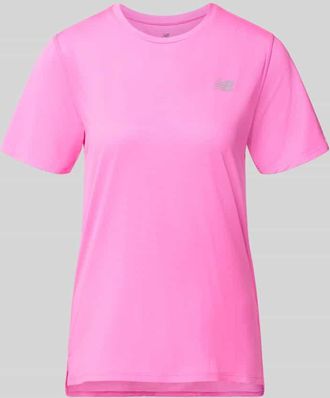 New Balance Regular Fit T-Shirt mit Logo-Print