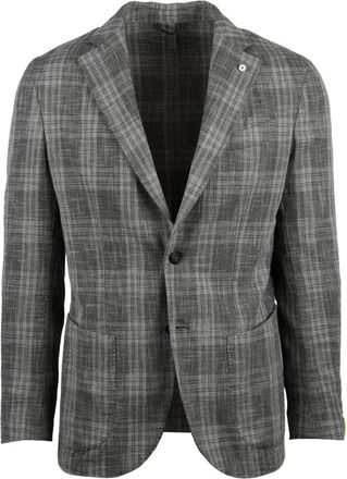 L.B.M. 1911 L.b.m. 1911, Homme, Vestes, Gris, Taille: M Blazer Stondato