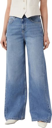 Comma Jeans im Relaxed Fit mit Wide Leg