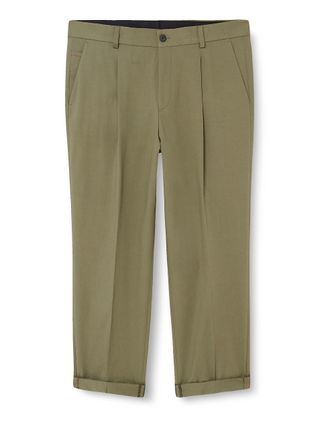 HUGO BOSS Mens Gelos232X Trousers, Dark Beige251, 46