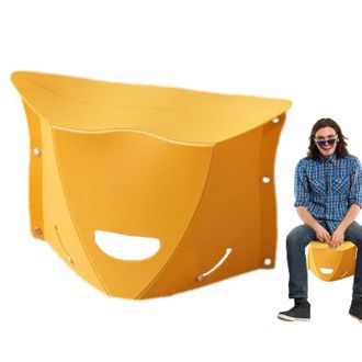 Generico Campingst&uuml;hle f&uuml;r den Freien: Bequemer und sicherer Campinghocker, Sitzl&ouml;sung und robust, zusammenklappbares St&uuml;tzdesign, kompakte M&ouml;bel f&uuml;r Reisen, R