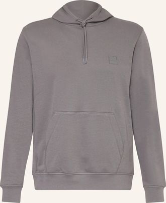 HUGO BOSS Hoodie Wetalk grau