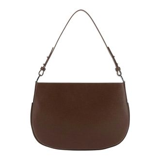 by FAR Braune Leder Issa Schultertasche - - Bags - Damen - Braun - ONE SIZE