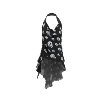 Alexander McQueen Skull Print Neckholder-Top - - Tops - Damen - Mehrfarbig - S