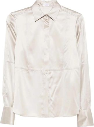 Brunello Cucinelli Hemd - Beige