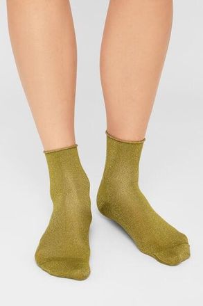 Calzedonia Socken Mit Glitzer Grun