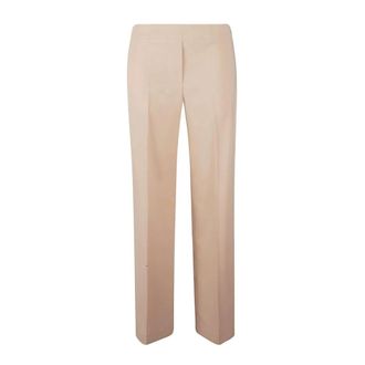 D.exterior Ma&szlig;geschneiderte Hose mit geradem Bein - - Trousers - Damen - Beige - S