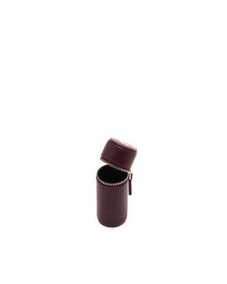 Marc Jacobs Womens Lipstick Case Charm Dark Plum Make Up Bags