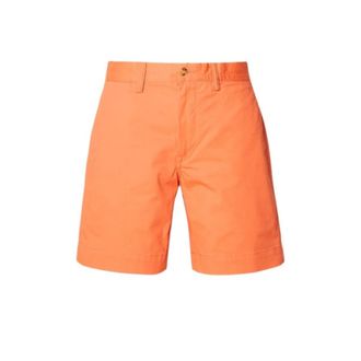 Polo Ralph Lauren Klassische Chino-Shorts mit Logo-Stickerei - - Shorts - Herren - Orange - W30