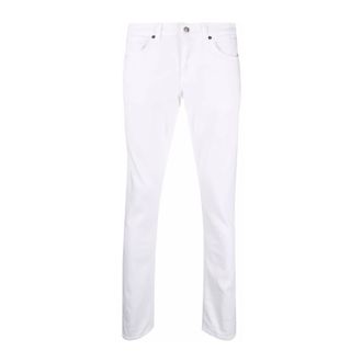 Dondup Schmal geschnittene Jeans - - Jeans - Herren - Wei&szlig; - W35