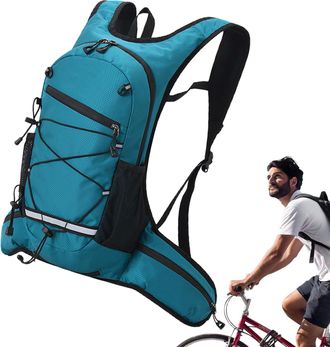 Generico Trinkrucksack f&uuml;r Wandern, 20 Liter, verstellbar, leicht, wasserdicht, atmungsaktiv, klein, f&uuml;r Radfahren, Bergsteigen, Skifahren, Camping, Outdoor-Sp