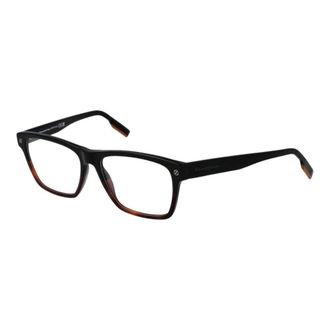 Ermenegildo Zegna Homme, Accessoires, Noir, Taille: ONE Size Rectangle Optical Frame