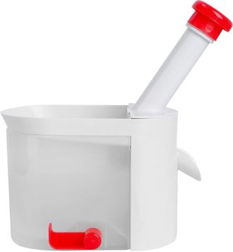 Cabilock Kirschentsteiner Kunststoff Obstentkerner F&uuml;r Kirschen Und Weintrauben Geruchsneutral Kompakt Kindersicher K&uuml;chenwerkzeug