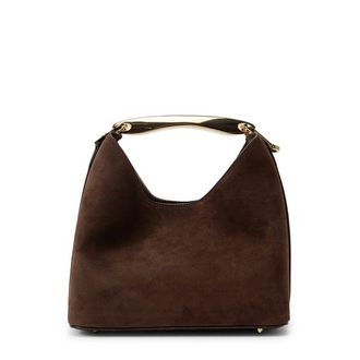 Elleme Sac &agrave; main Boomerang en cuir su&eacute;d&eacute;
