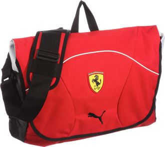 Puma Umhängetasche Ferrari Replica, Rosso Corsa-White-Black, 42x31x12 cm, 070040 01