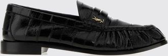 Saint Laurent Mocassins penny Le Loafer en cuir danguille avec monogramme YSL