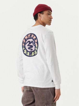 Element Longsleeve Path Ahead ELYZT00581 Wei&szlig; Regular Fit