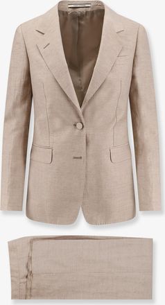 Tagliatore Parigi linen and cotton suit - TAGLIATORE - gender_Woman