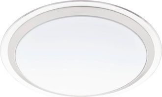 Eglo 33255 LED Deckenleuchte Crosslink COMPETA-C weiss H:9cm &Oslash;:43cm dimmbar 2700-6500K mit Connect Funktion