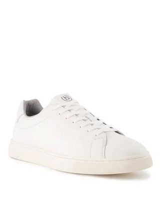 Bugatti Herren Sneaker wei&szlig; Glattleder