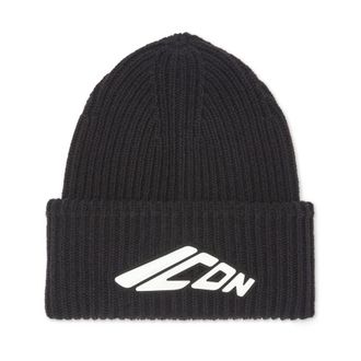 Dsquared2 Gestrickte Beanie M&uuml;tzen f&uuml;r M&auml;nner - - Accessories - Herren - Schwarzk - ONE SIZE