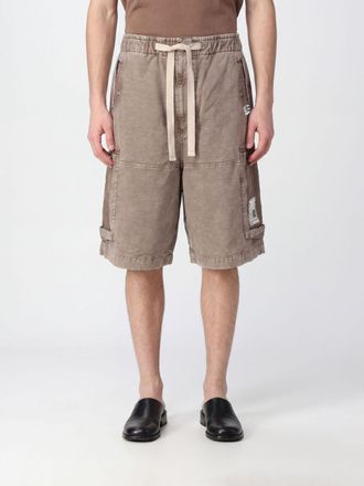 Miharayasuhiro Short cargo en denim avec cordon de serrage