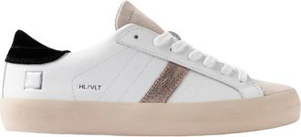 D.A.T.E. D.a.t.e., Femme, Chaussures, Blanc, Taille: 41 EU Baskets en cuir et coton