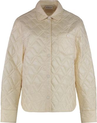 Moncler Femme, Vestes, Beige, Taille: 36 FR Manteaux