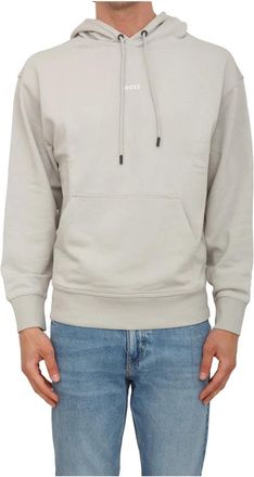 HUGO BOSS Homme, Sweatshirts et sweats &agrave; capuche, Gris, Taille: 2XL WeSmallhood SweaT-shirt