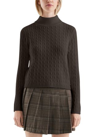 QS by s.Oliver Pullover mit Zopfmuster