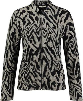 Key Largo Key Largo Cosmic Jacket Cardigan, Beige/Noir (2707), XXL Femme