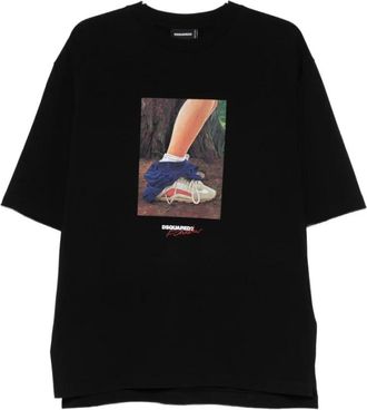 Dsquared2 Homme, Tops, Noir, Taille: XL T-shirt