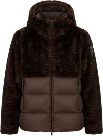 Blauer Femme, Vestes, Brun, Taille: 38 FR Veste matelass&eacute;e