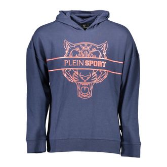 Plein Sport Herren, Sweatshirts & Hoodies, Blau, XLGr&ouml;&szlig;e