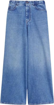 Max Mara Femme, Jeans, Bleu, Taille: 40 FR Wide Jeans
