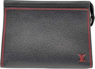 Louis Vuitton Pochette Taiga Pre-owned - Homme - Pre-owned - Bleu - Taille: ONE Size