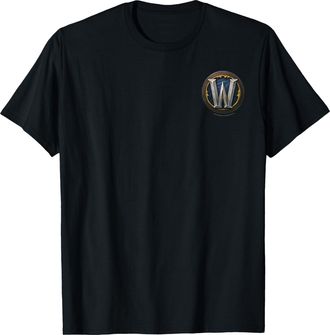 World of Warcraft World of Warcraft Small Chest Pocket W Simplified Logo T-Shirt