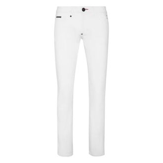 Philipp Plein Herren, Jeans, Wei&szlig;, W29Gr&ouml;&szlig;e