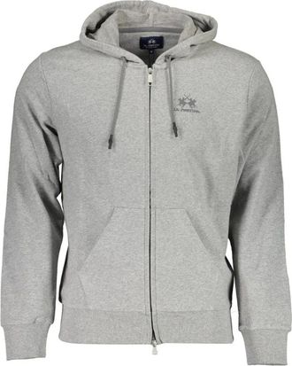 La Martina Homme, Sweatshirts et sweats &agrave; capuche, Gris, Taille: 2XL SweaT-shirt Thiago &agrave; fermeture &eacute;clair int&eacute;grale