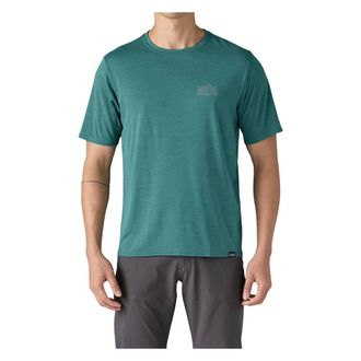 Patagonia Homme, Tops, Bleu, Taille: M CAP Cool Daily Graphich Shirt