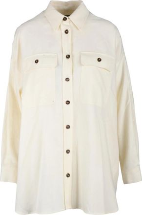 Max Mara Femme, Blouses et Chemises, Beige, Taille: 38 FR Rolf Shirt