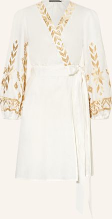 Greek Archaic Kori Strandkleid Ios Aus Leinen weiss