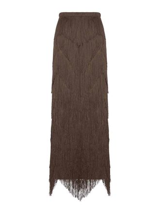 Bless Jupe Longue - Marron